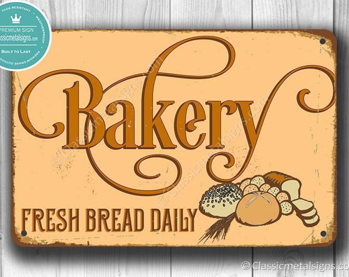 BAKERY SIGN Bakery Signs Vintage Style Bakery Sign Fresh - Etsy