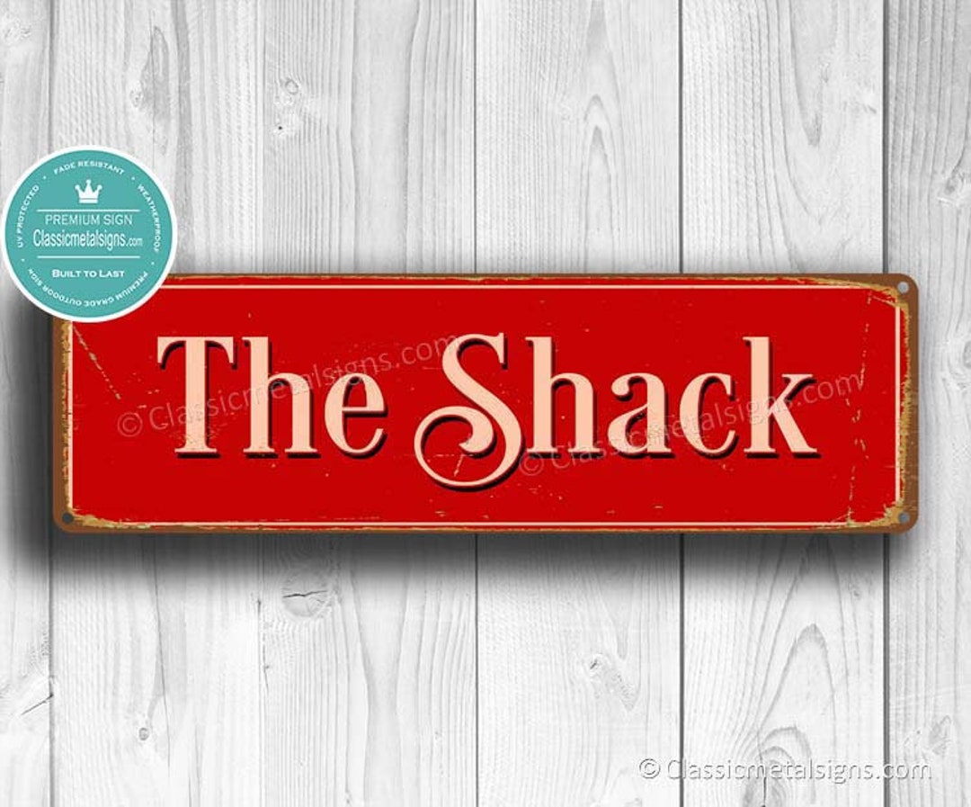 THE SHACK Sign, Shack Signs, Bar Decor, Shack Decor, Vintage Style the ...