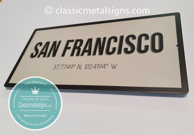 SEATTLE Coordinates Sign Seattle City Sign Modern Seattle - Etsy