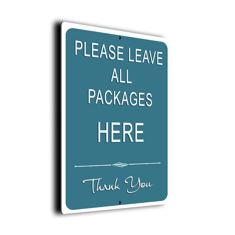 Please Leave Parcels Sign - Etsy UK