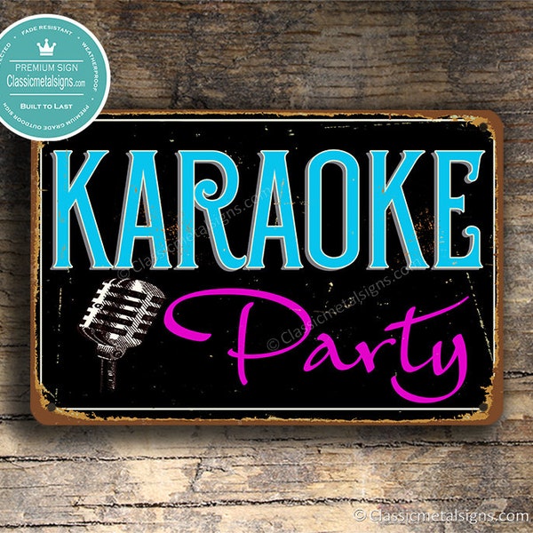 Karaoke Party - Etsy
