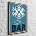 SKI BAR SIGNS, Ski Bar Sign, Ski Sign, Ski Decor, Skiing Decor, Ski ...