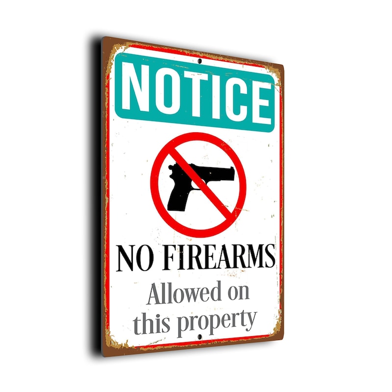 No Weapon Allowed - Etsy