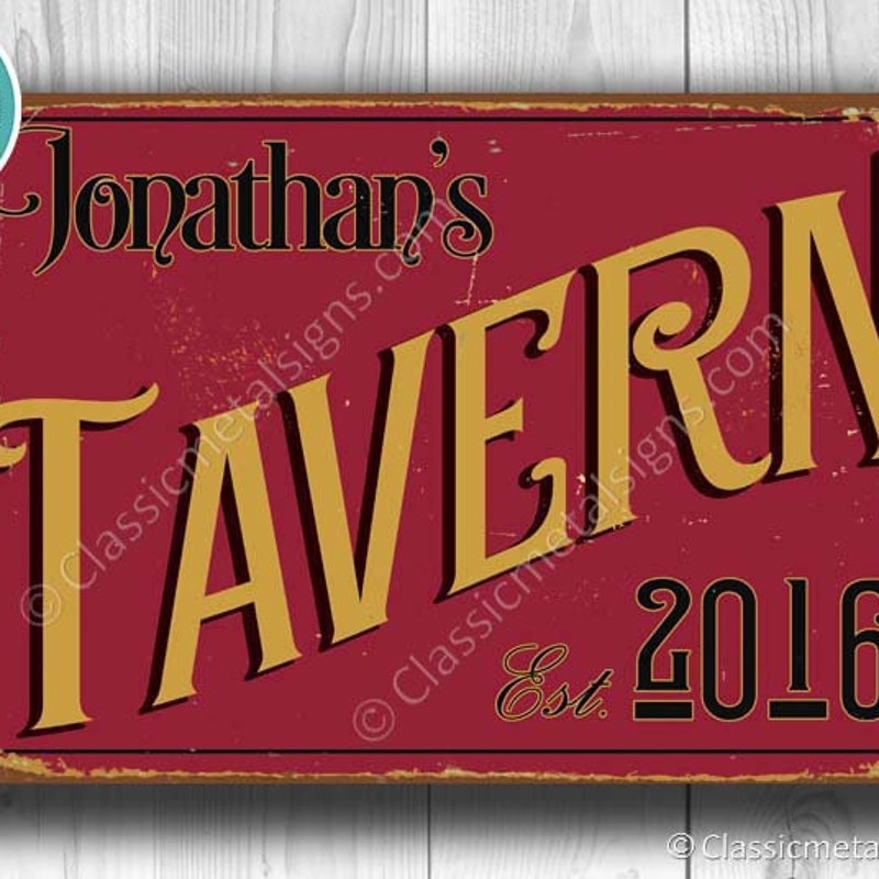 Tavern Sign - Etsy