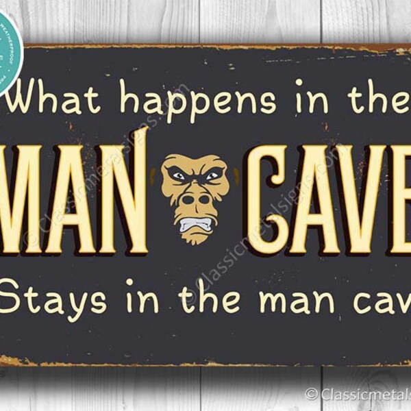 Man Cave Signs - Etsy
