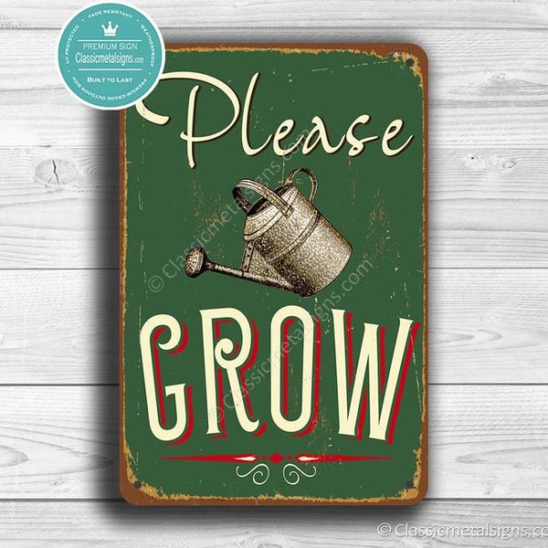 Outdoor Garden Sign - Etsy