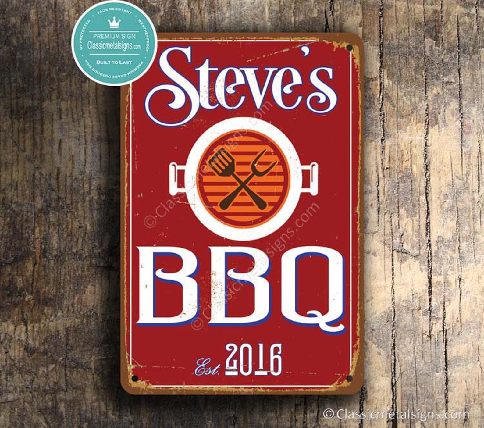 CUSTOM BBQ SIGN Bbq Signs Customizable Bbq Sign - Etsy