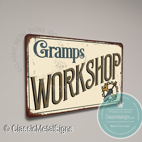 Workshop Sign - Etsy