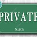 PRIVATE SIGN, Private Signs, Classic Style Private Sign, Private Sign ...
