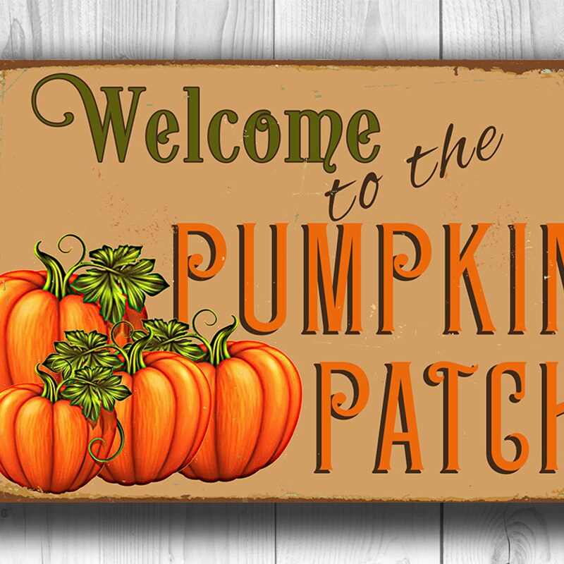 Pumpkin Patch Sign - Etsy