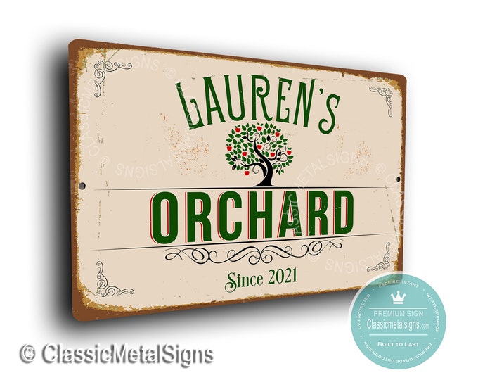 Apple Orchard Sign - Etsy