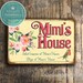 Gift for Mimi Mimi's House Sign Gift for Mimi Sign Mimi - Etsy