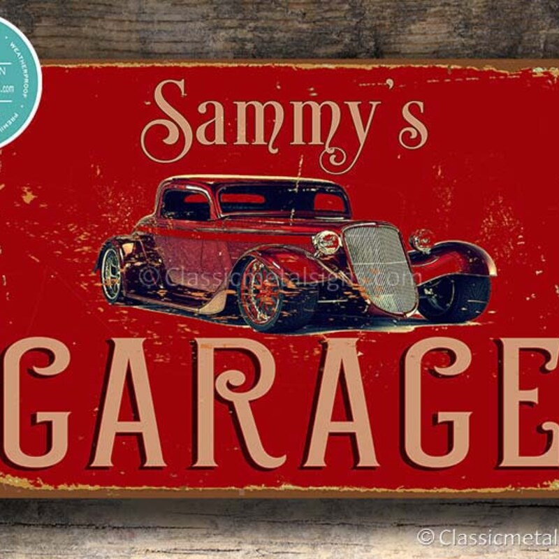 Garage Sign - Etsy Canada