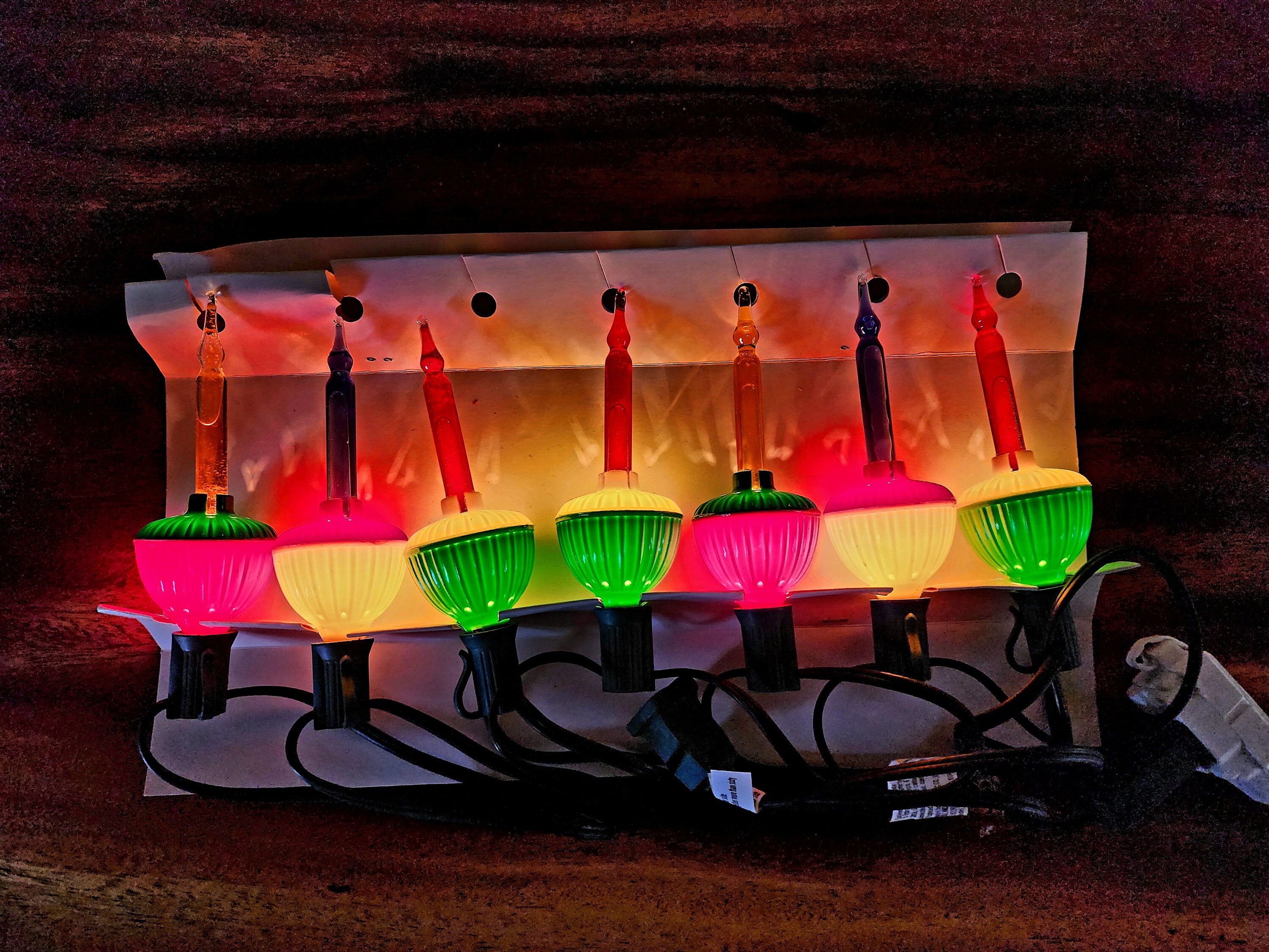 Vintage Christmas Bubble Lights - Etsy