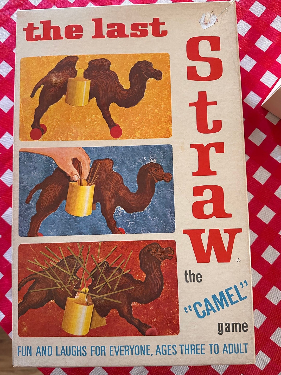 Vintage the Last Straw Board Game by Schaper. - Etsy
