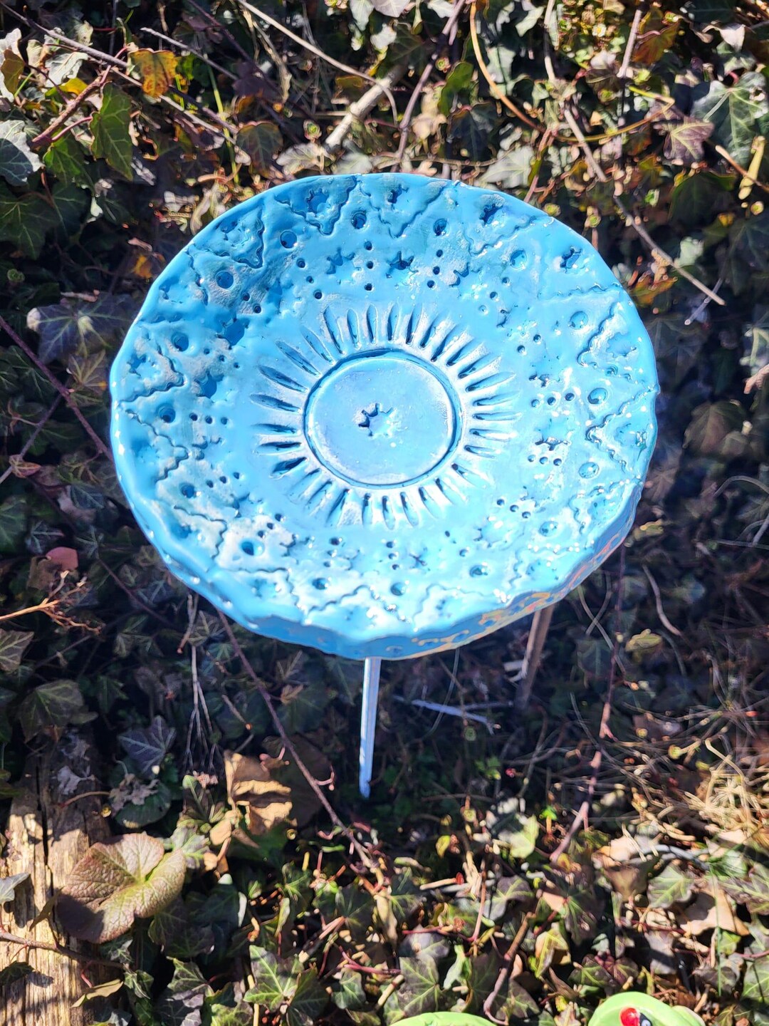 Ceramic Garden Stake Insect Waterer - Etsy