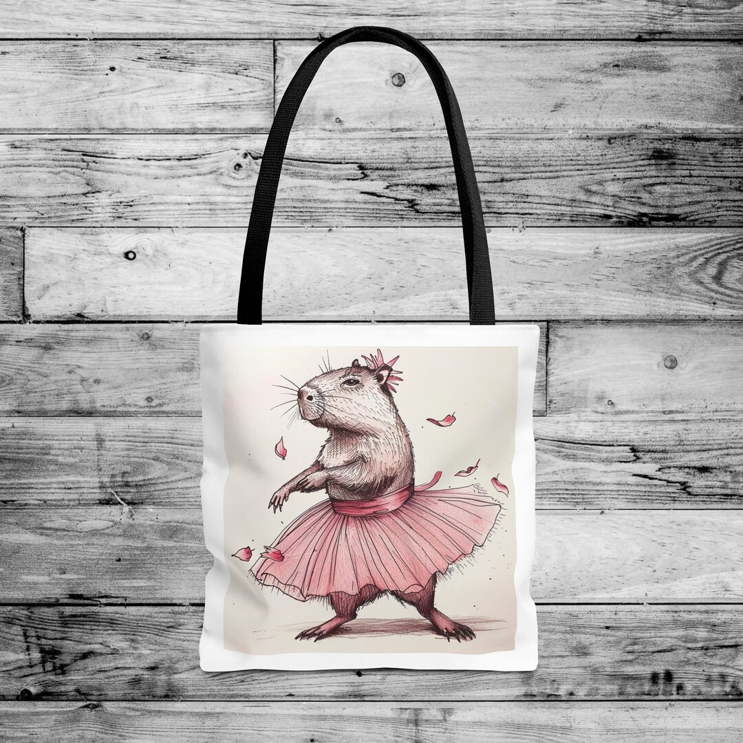 Capybara Ballerina Hand Drawn Design the Not so Little Dancer : A Degas ...