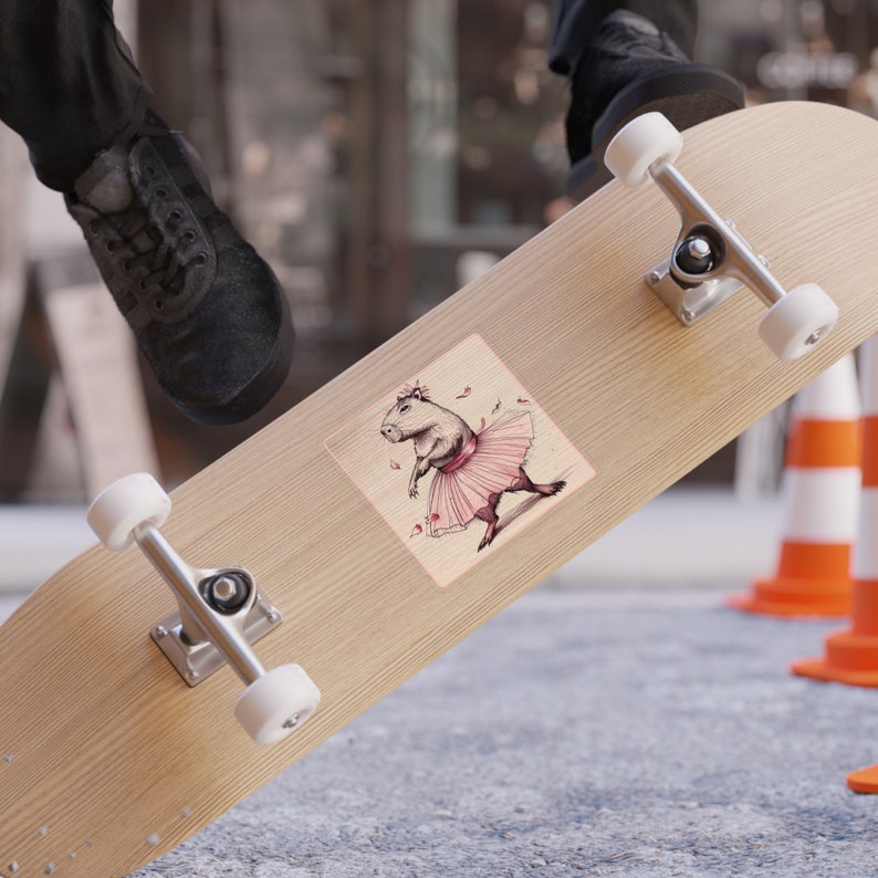Capybara Ballerina Hand Drawn Design the Not so Little Dancer : A Degas ...