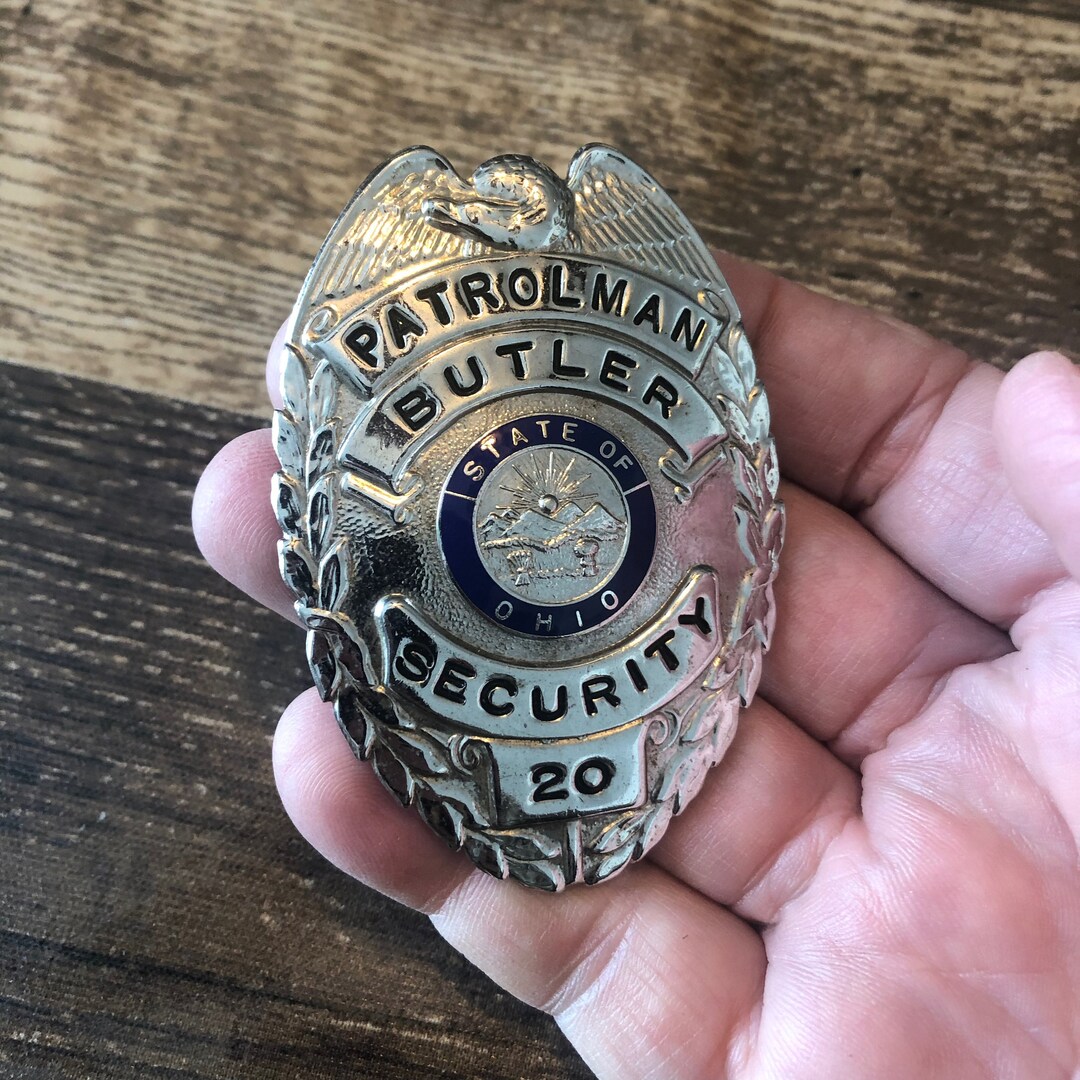 Antique Badge - Etsy