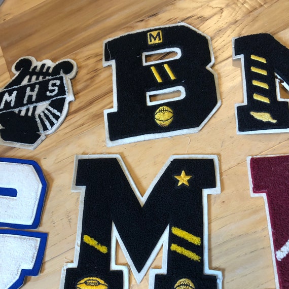 Vintage Varsity Letters ~ Montana ~ Fort Benton - Gem