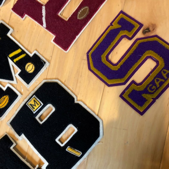 Vintage Varsity Letters ~ Montana ~ Fort Benton - Gem