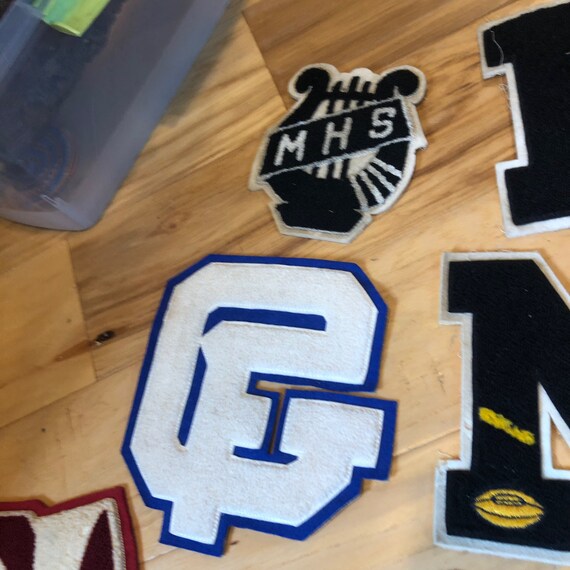 Vintage Varsity Letters ~ Montana ~ Fort Benton - Gem