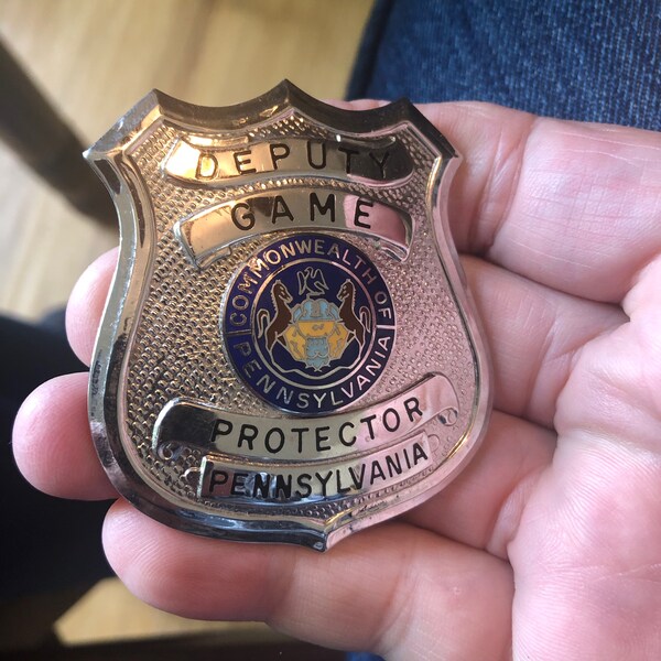 Antique Police Badge - Etsy
