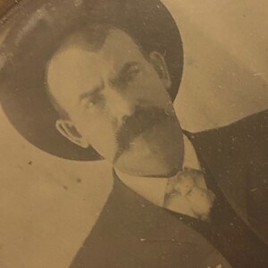 Mysterious Dave Mather?~ Sheriff ~ Lawman ~ Image ~ Tintype ~ Pin ...