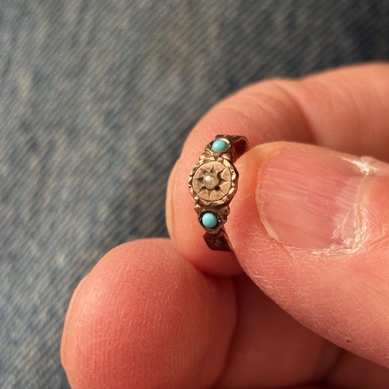 Antique Baby Ring - Etsy