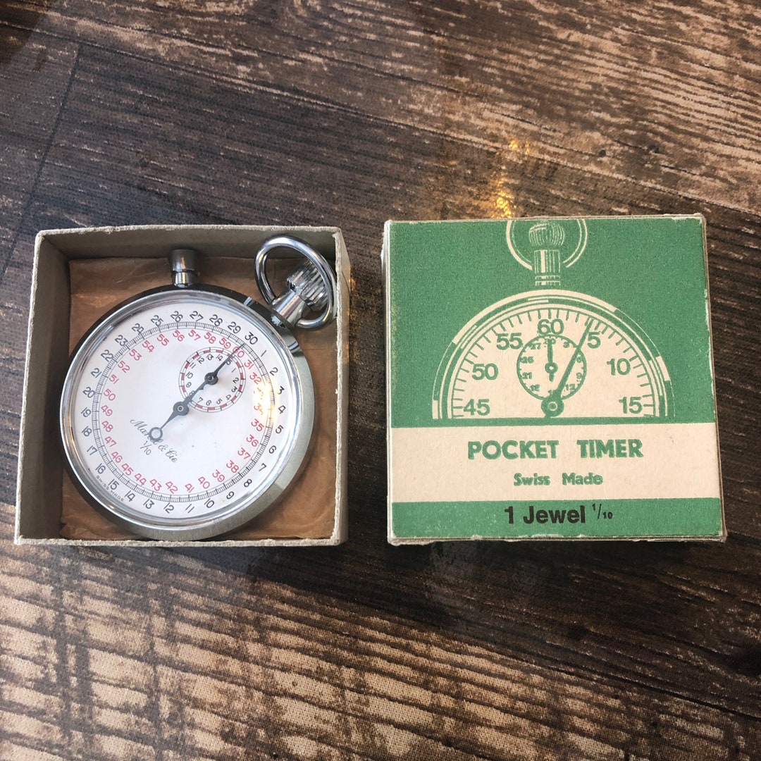 Stop Watch Runs in Original Box All Sales Are Final - Etsy