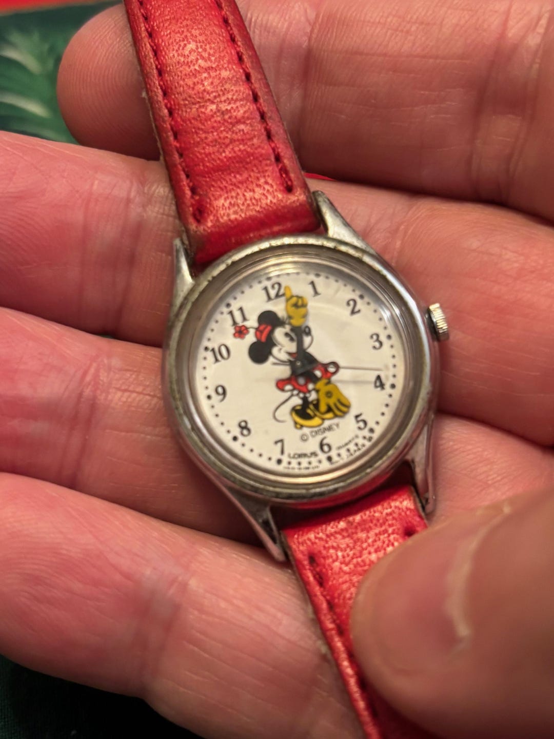 Vintage Minney Mouse Wrist Watch Needs A Battery - Etsy