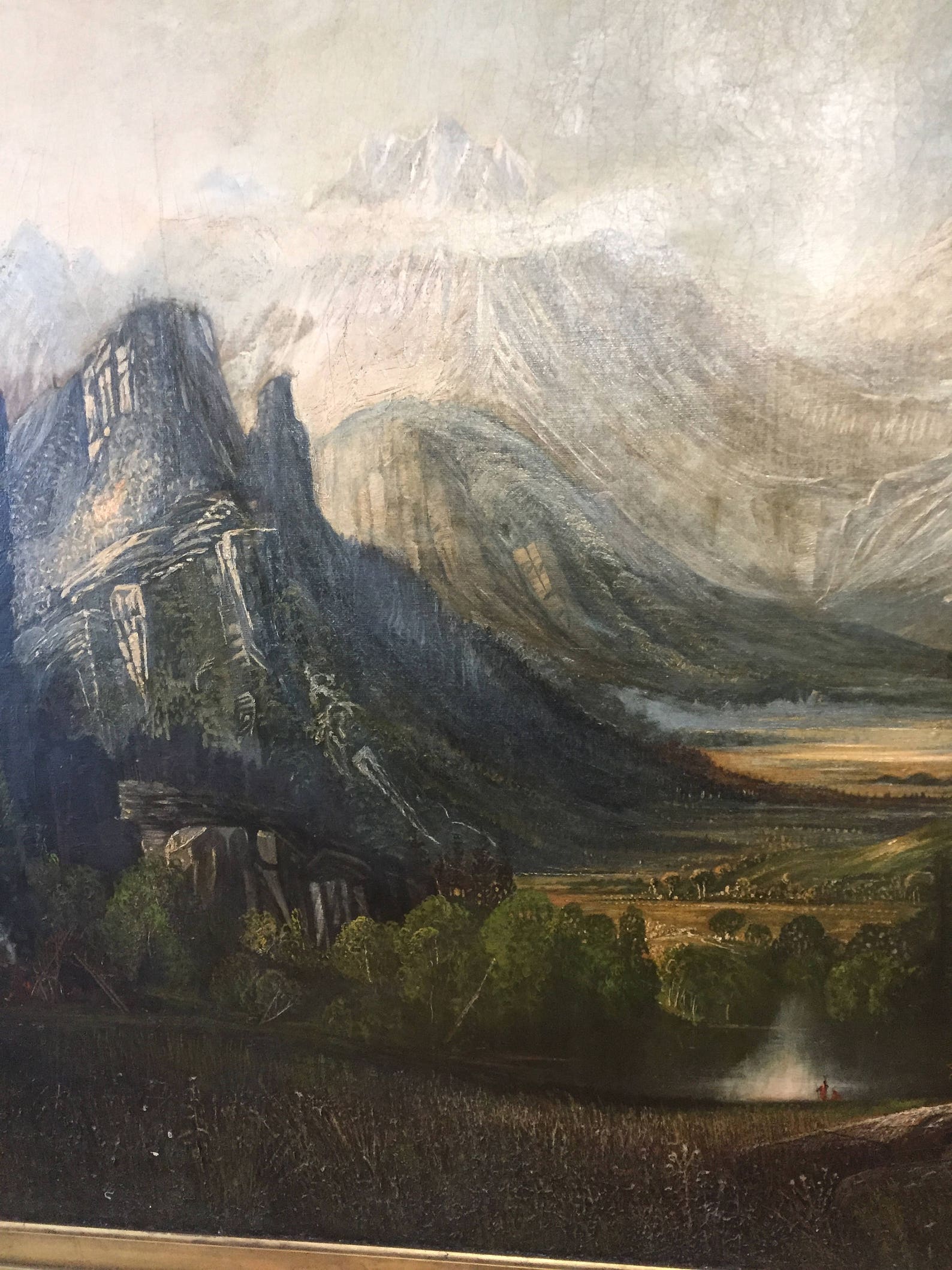 Original Antique Oil Painting ~ Signed E.A. Stevenson ~ Local Pick up ...