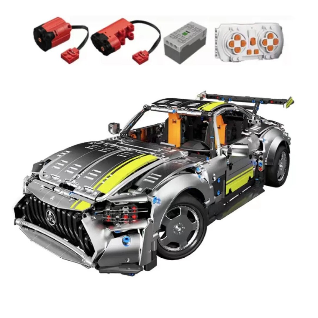 Tech App Rc Amg Gt Super Racing Car Bricks Toys T5035 - Etsy