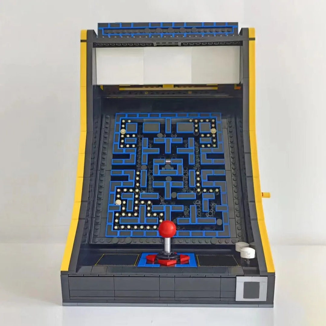 Ideas Expert Pac Man Arcade Machine Bricks Toy Building - Etsy