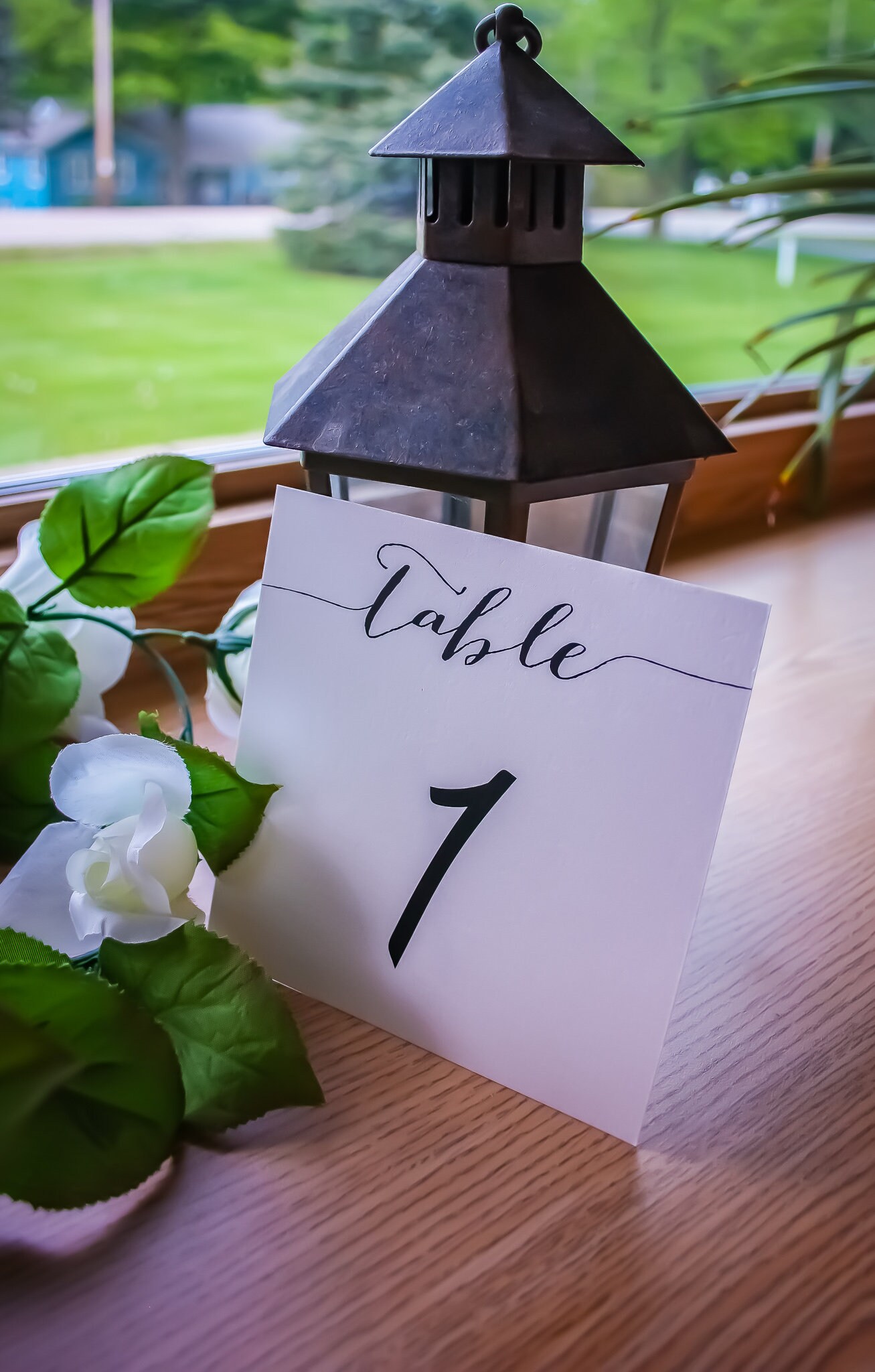 Wedding Table Numbers, Printable, Table Number Template, Event Table ...