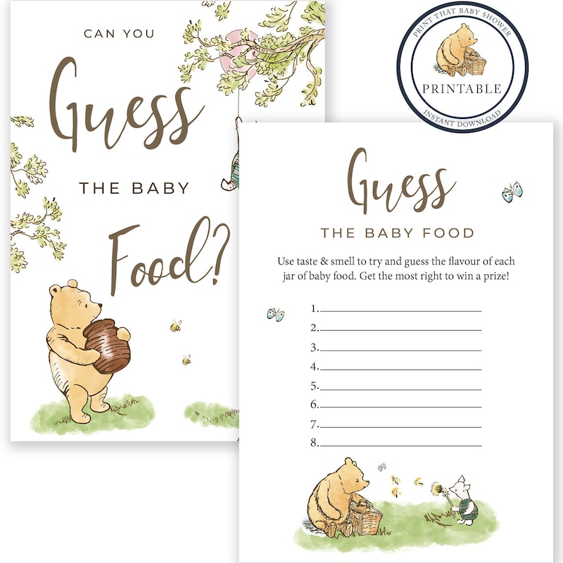 Guess the Bears Name - Etsy UK