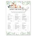 Baby Shower Games - What's in Your Purse/bag Game? - Woodland - Etsy