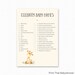 Baby Shower Games - Celebrity Baby Names Game - Giraffe Baby Shower ...
