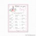 What's in Your Purse Game? - Baby Shower Games - Peter Rabbit Baby ...