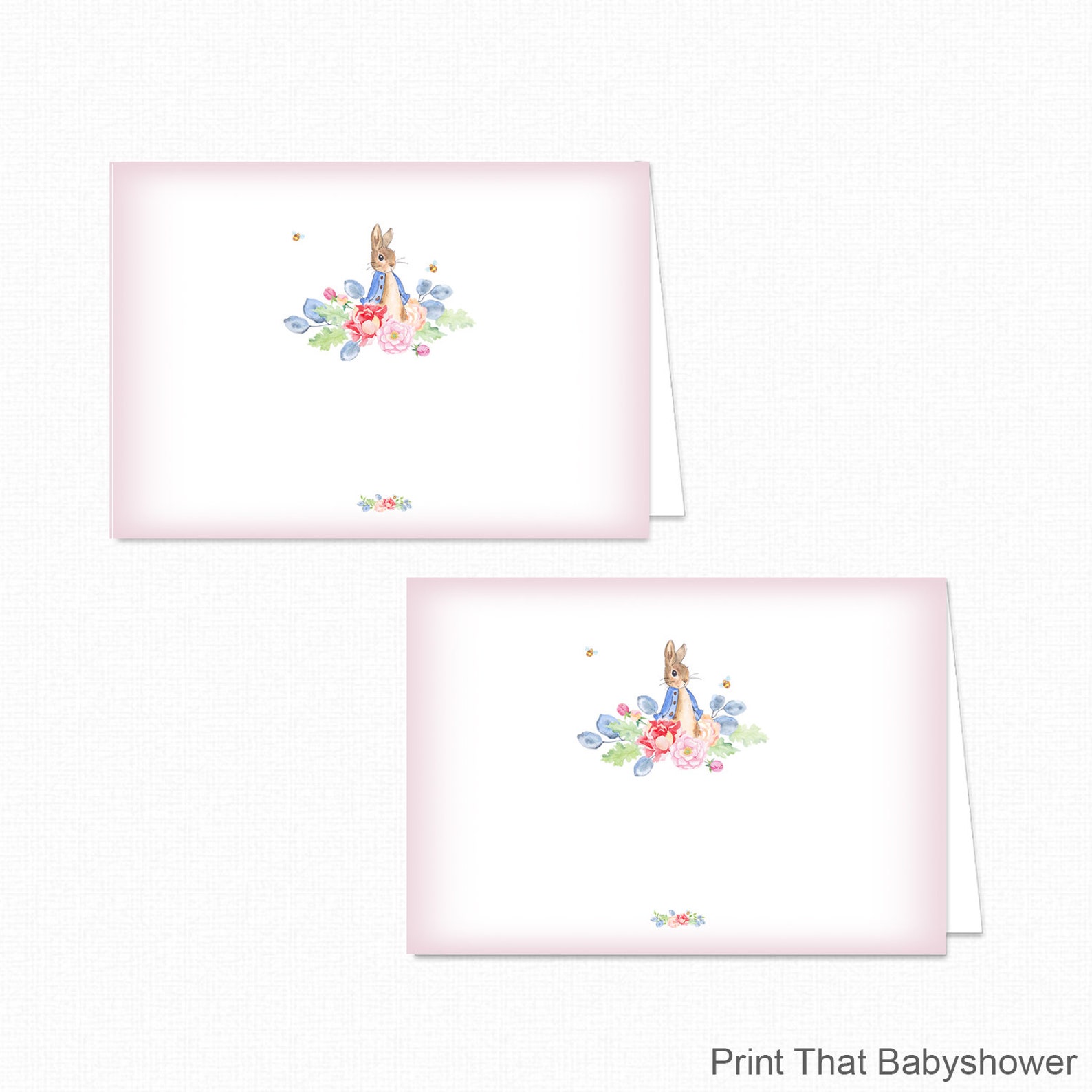 Baby Shower Food Tent Labels - Peter Rabbit Baby Shower - Printable ...