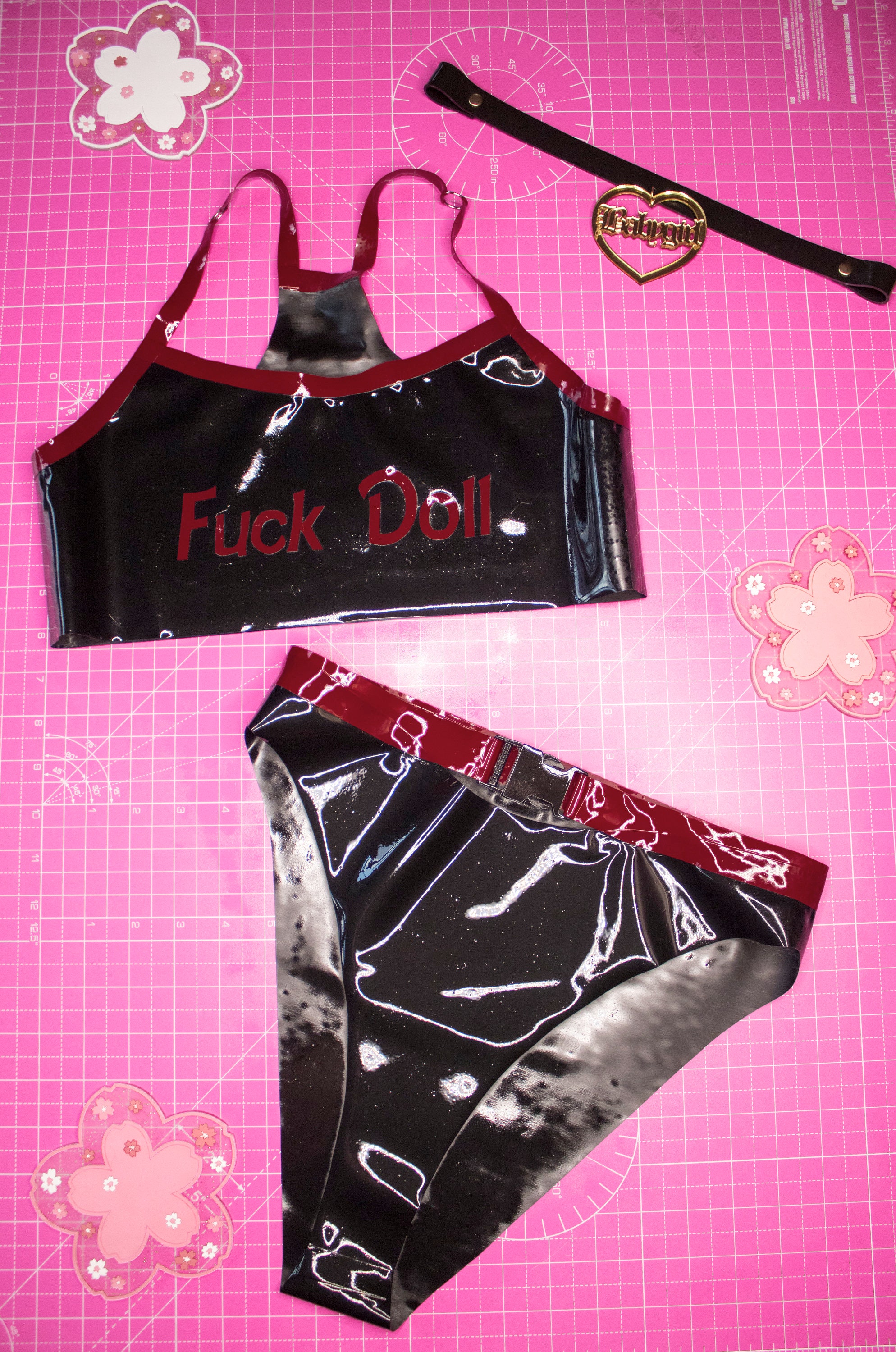 Fuck Doll Barbie Sports Bra Crop Top Bikini Etsy