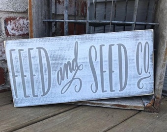 Feed store sign | Etsy