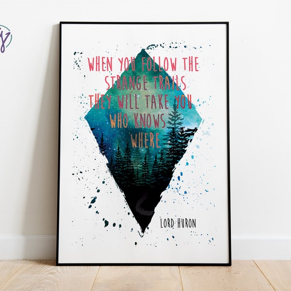 Lyric Poster - Etsy