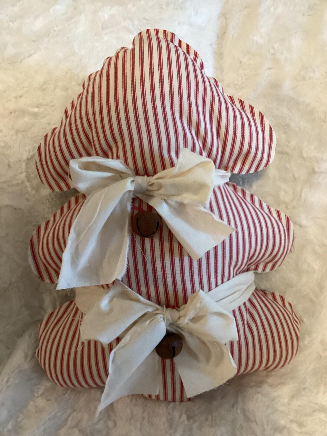 Christmas Tree Pillow, Stuffed Tree, Christmas Pillow, Candy Cane ...
