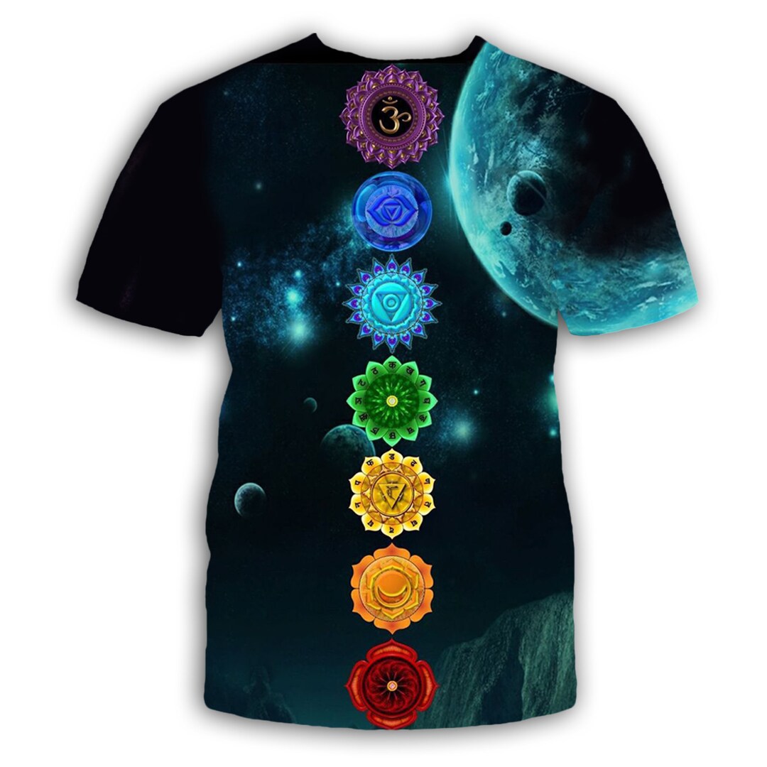 7 Chakra 8, T Shirt for Male or Female - Etsy