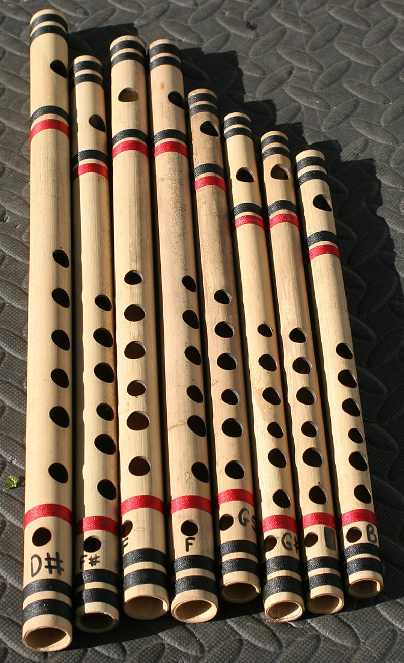Bansuri Eastern Indian Super Bass Flutes - Etsy
