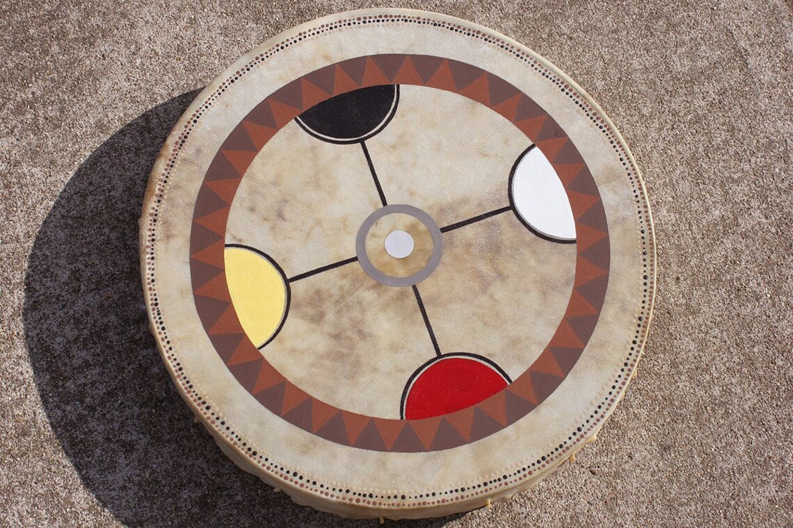 16" Hand Drum (healing Drum) Custom Paint Examples (please Read) - Etsy