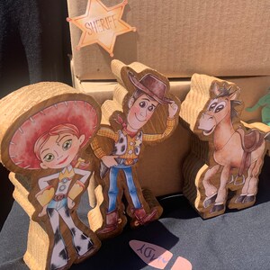 Buzz Lightyear Woody and All Their Toy Story Handmade Wooden Friends ...