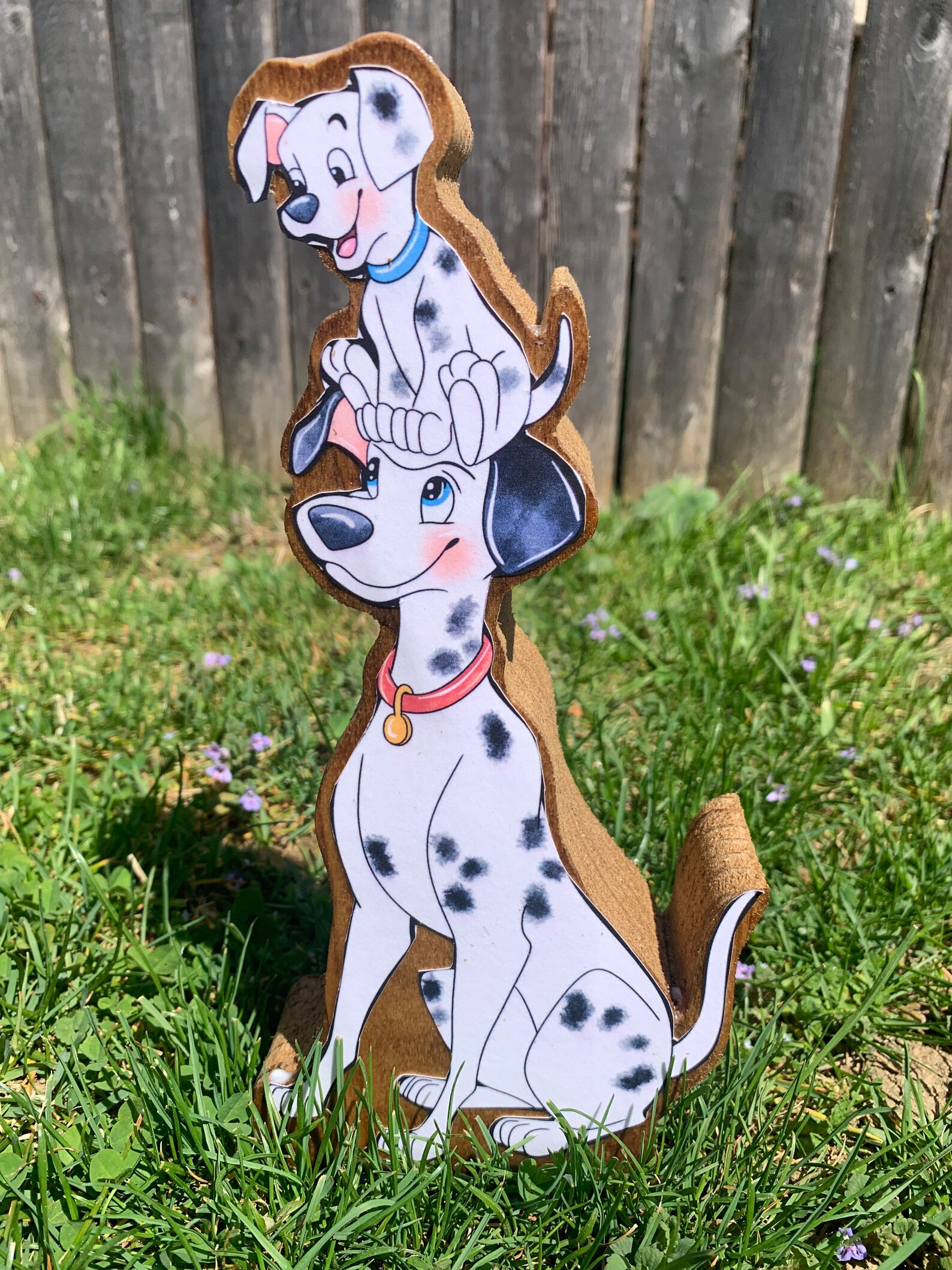 Cruella & 101 Dalmatians Handcrafted Wooden Centerpieces! Nursery Decor, Baby Shower or Birthday ...