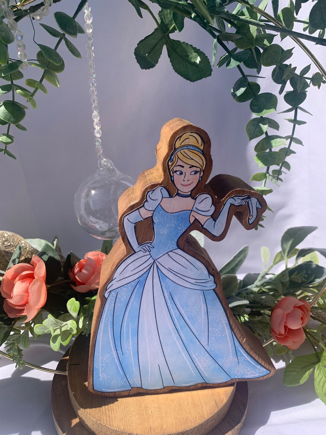 Princess Centerpieces. 5 Wooden Princesses of Your Choice. Baby Shower ...